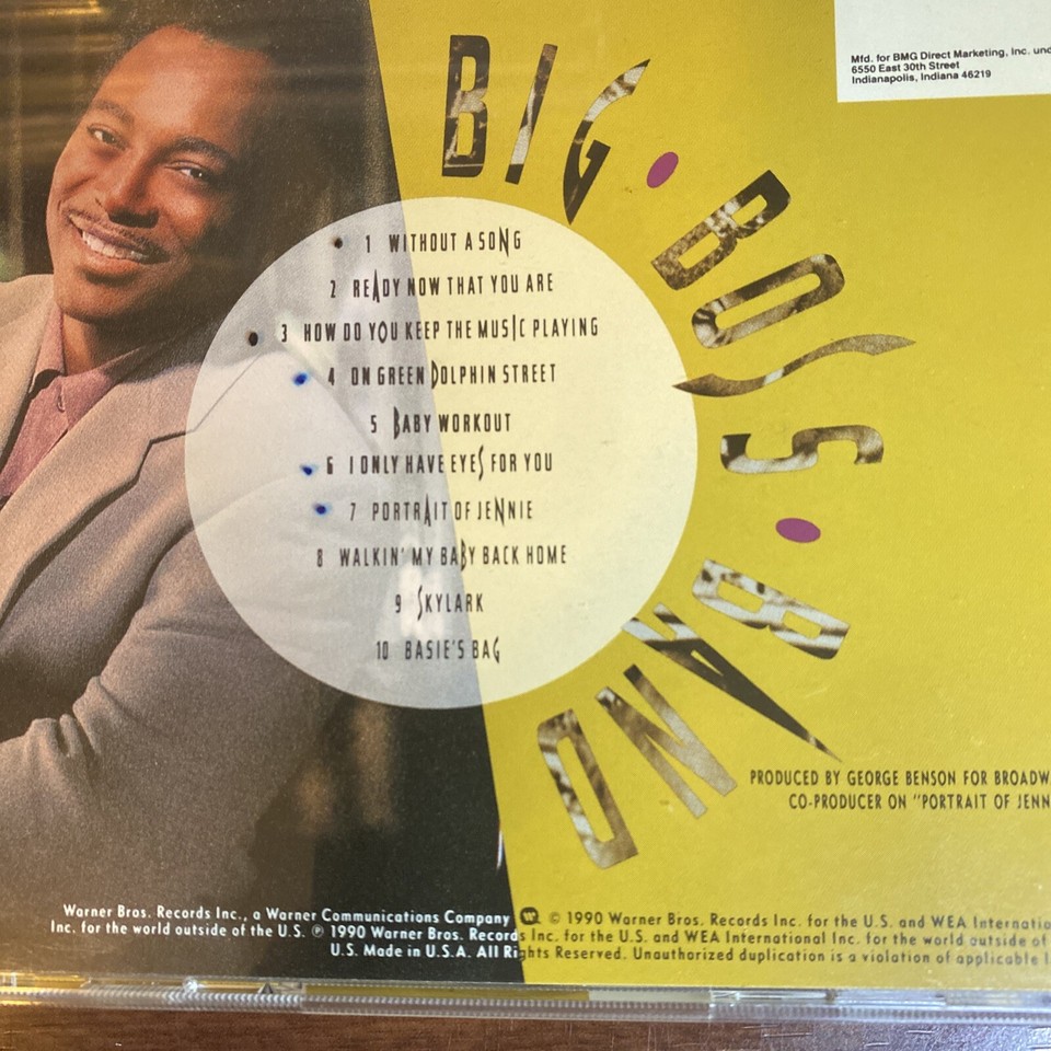 Big Boss Band - "George Benson" - ( CD - Warner Bros Records )NEAR MINT ...
