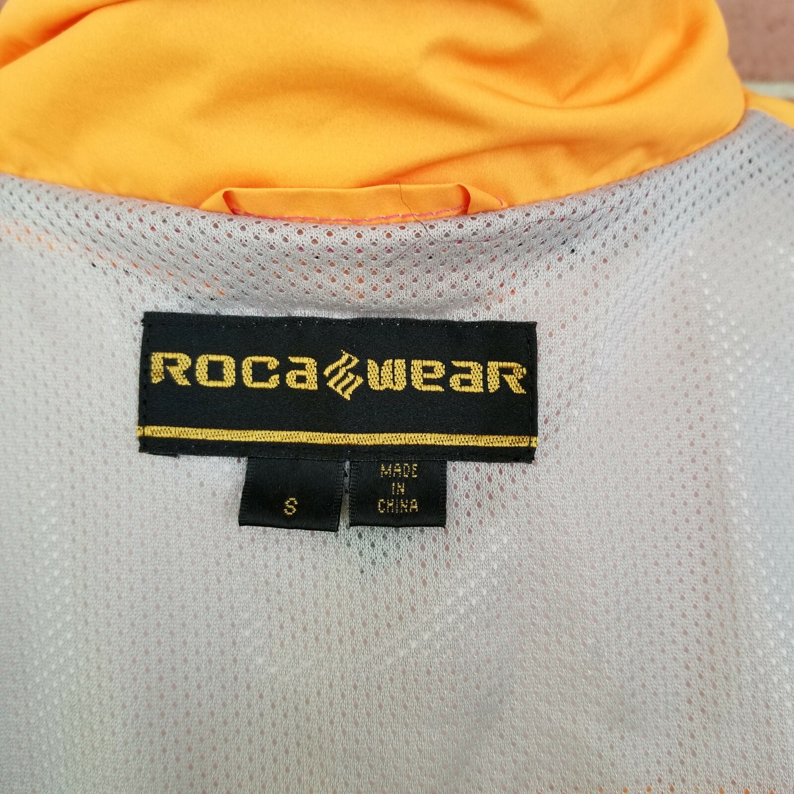 ROCAWEAR Rainbow Multicolor LOGO LIGHT Ombre Colorful Coat Jacket Size ...