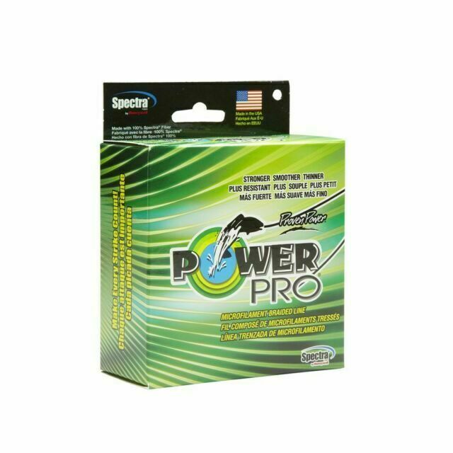 Power Pro 21100303000y Spectra Fishing Line 30lb 3000 Yd Hi-vis for ...