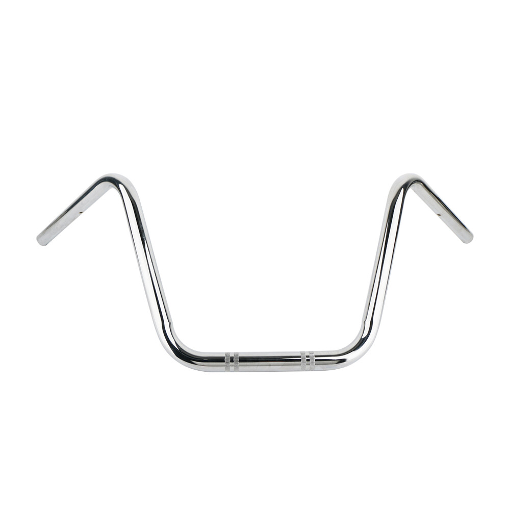 7/8" 22mm Motorcycle Handlebar High-Rise Drag Bar for Cruiser Chopper ...