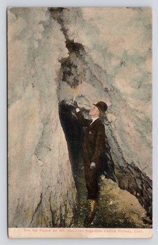 Ice Palace Mt McClellan Argentine Central Railway Colorado VTG Unused ...