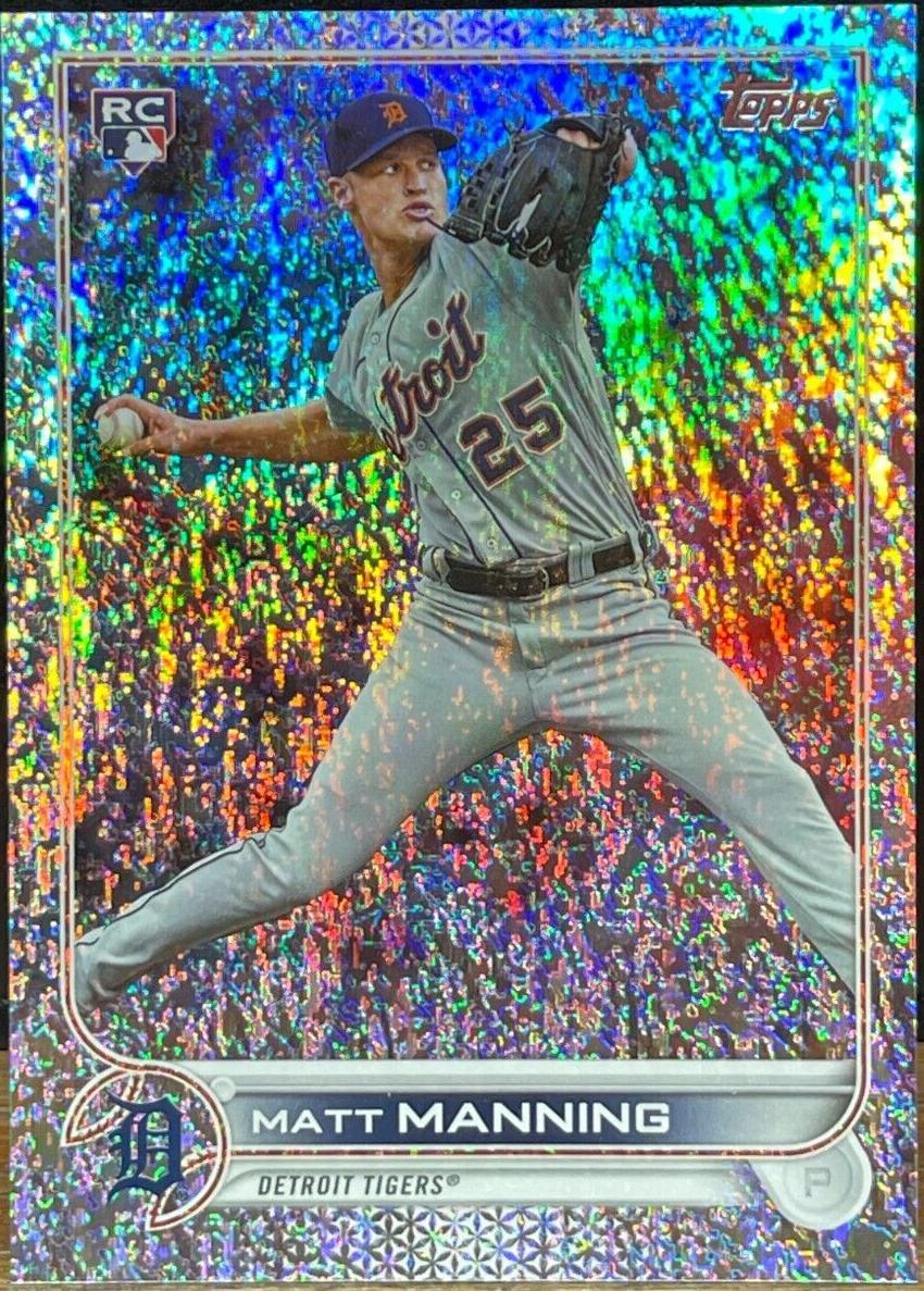 2022 Topps Series 1 - Matt Manning #31 Foilboard /390 (RC) for sale ...
