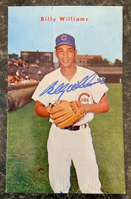 Billy Williams autographed post card- Chicago Cubs! | eBay