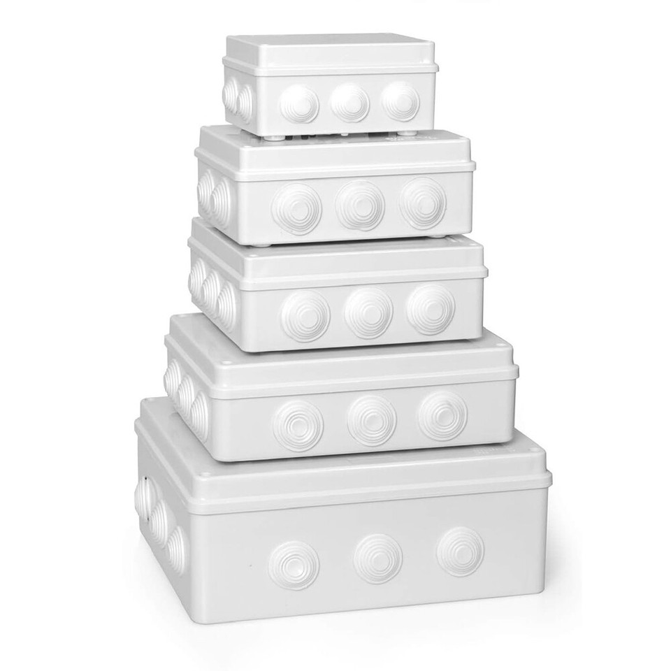 Universal Electrical Project Enclosure Waterproof Plastic Junction Box ...