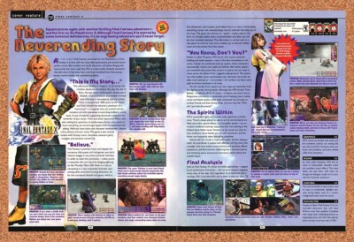 Final Fantasy X PS2 Original 2001 Vintage Ad - Video Game Promo | eBay
