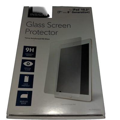 Insignia NS-IP1897GLS Twice Reinforced HD Glass Screen Protector for ...