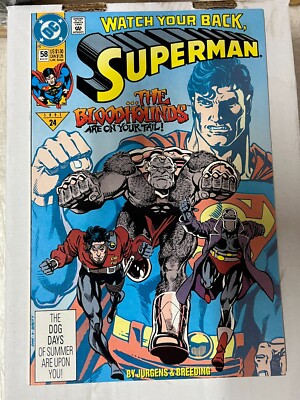 superman #58 dc Comics Direct 1991 | Combined Shipping B&B | eBay