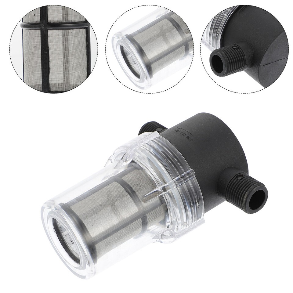 Home In- Line Filter Inline Strainer Water Pump Strainer Water Pipe ...