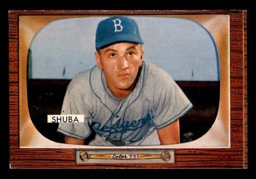 1955 Bowman Baseball #66 George Shuba EX *h1 | eBay