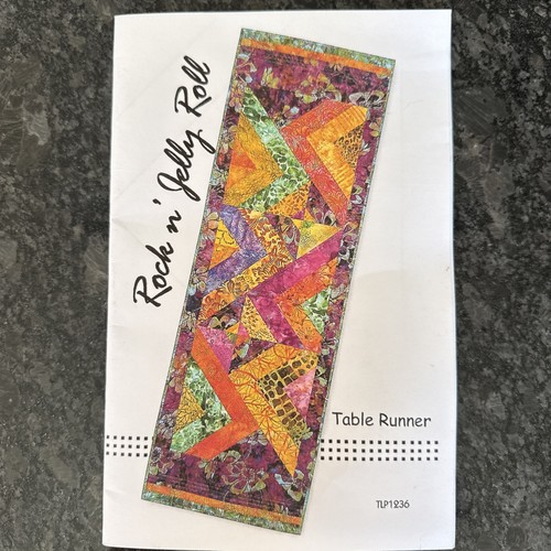 Rock 'n Jelly Roll Pattern for Table Runner 16.25x40.25"-2.5” Strip ...