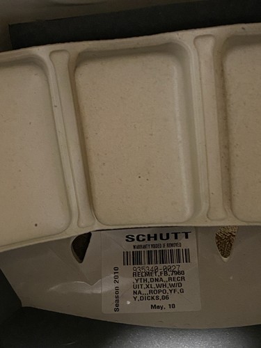 SMU Mustangs #73 Season 2010 Schutt NCAA Football Helmet Size XL | eBay