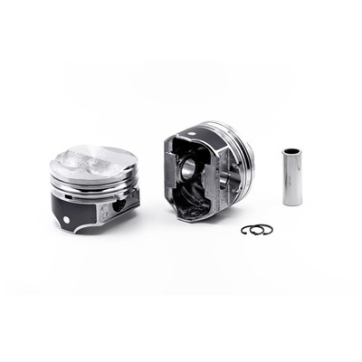 KB Piston Set 9904HC.STD; Hypereutectic 4.000 Bore, Dome 5.7 in. Rod ...