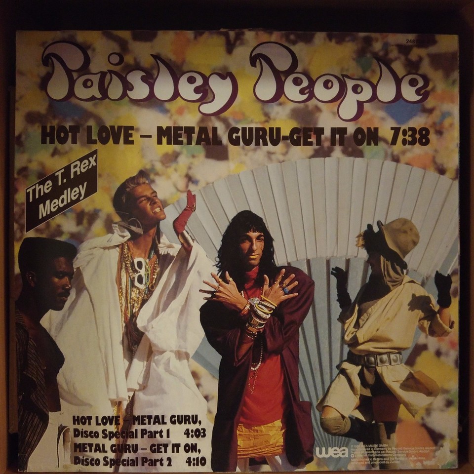 Paisley People – Hot Love / Metal Guru / Get It On (Vinyl, 12", Maxi 33 ...