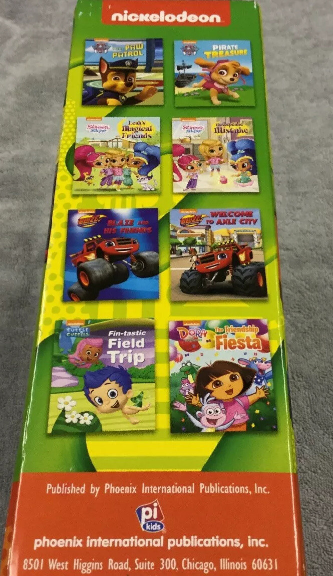Nickelodeon: Me Reader Electronic Reader and 8-Book Library Sound Book ...