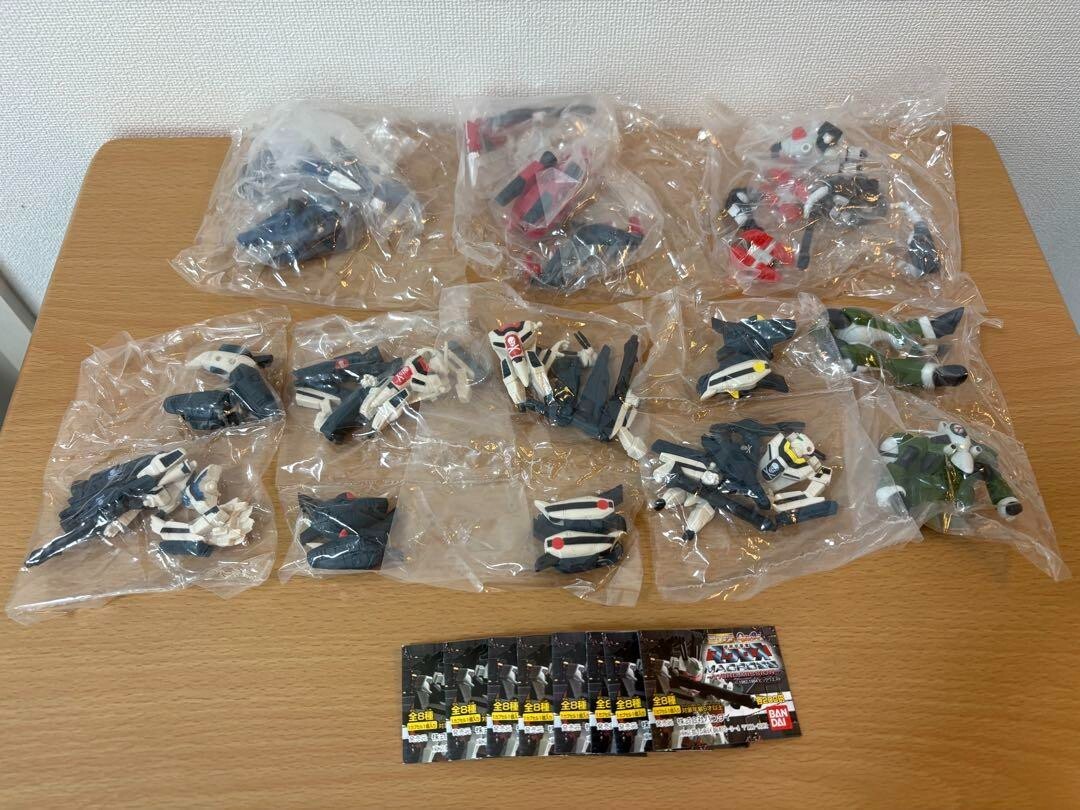 Bandai Robotech Macross HG gashapon third Mission complete set of 8 ...