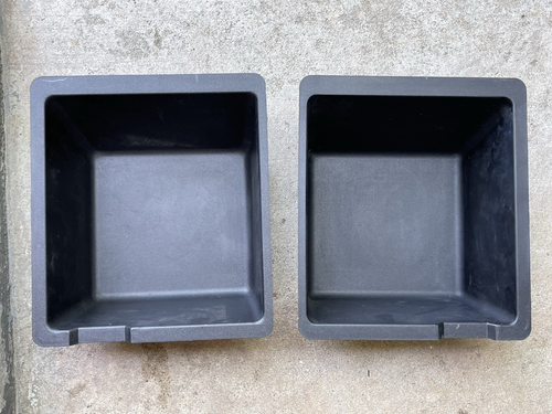1984-1991 C4 Corvette Rear Storage Compartment Bin Tray Box COUPE Left ...