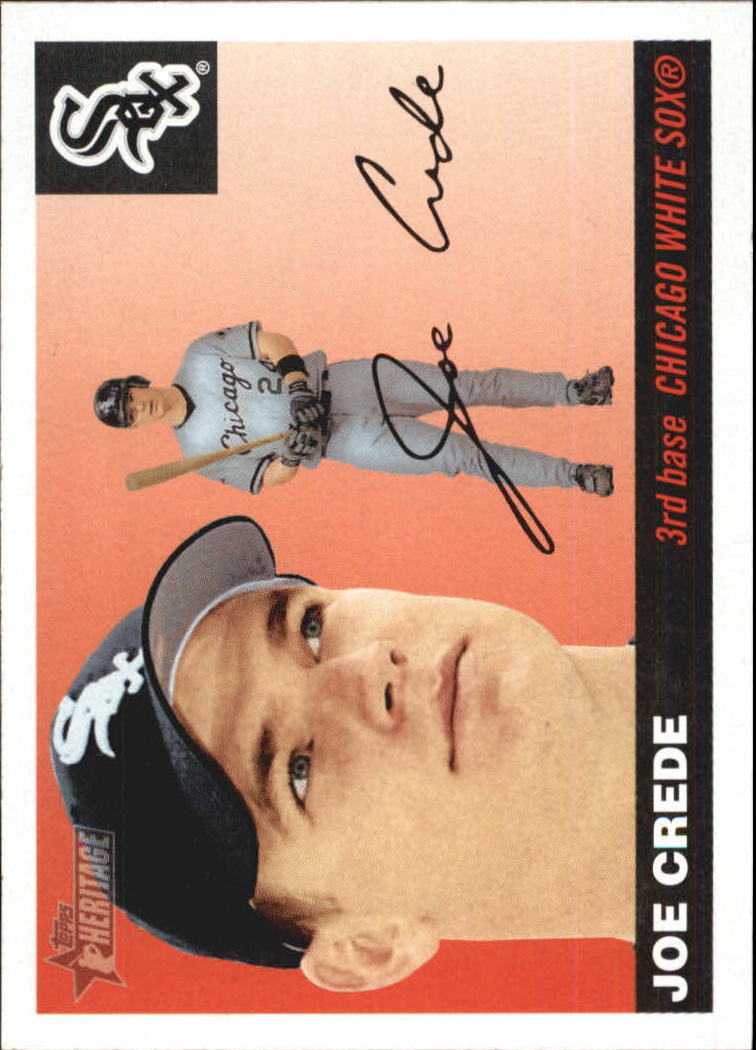 2004 Topps Heritage #260 Joe Crede - NM-MT | eBay