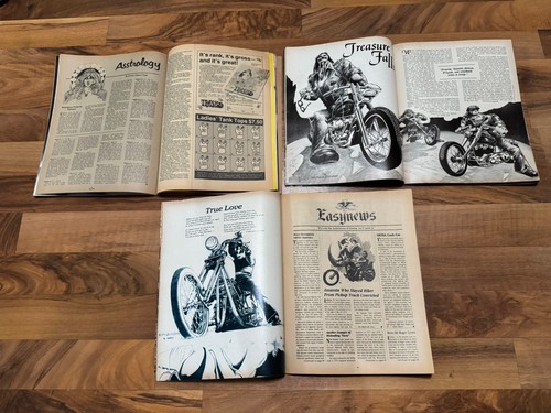 Easyriders January-June 1981 Lot Of 6 David Mann Art Vintage Magazines ...