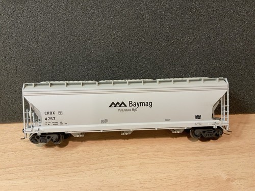 Atlas Ho Scale Baymag Magnesium ACF 4650 Centerflow Covered Hopper CRDX ...