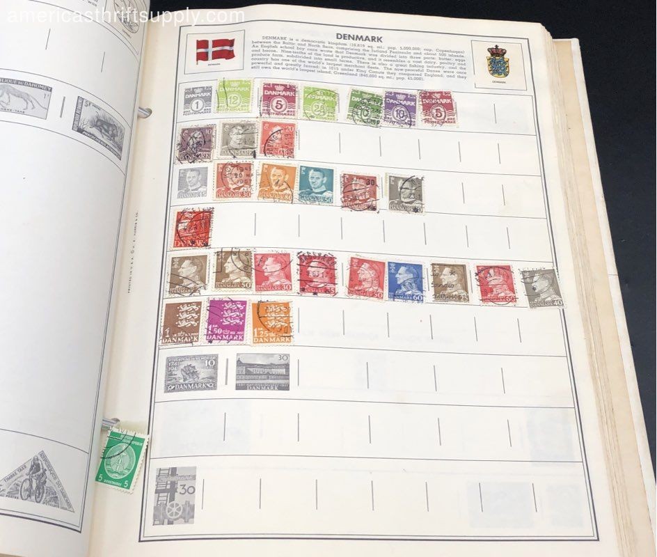 H.E. Harris United States Postal Service Stamps Album Lot | eBay