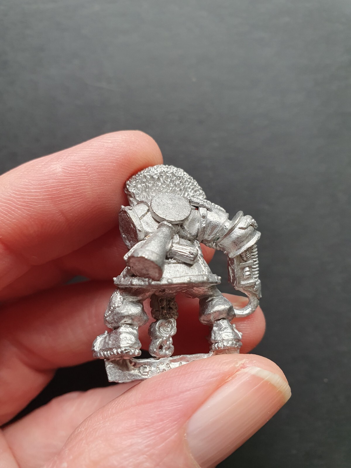 WARHAMMER 40K ORK RUNTHERD 2 SNAKE BITE w BIONIC HOOK ARM ROGUE TRADER ...