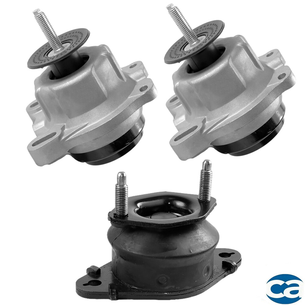 Hydraulic Engine Mounts & Auto Trans Mount 3PCS Fits Ford Transit-150 ...