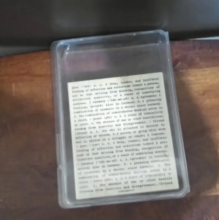 By Definition Stampin Up 2003 Dictionary Meaning of LOVE, Background ...