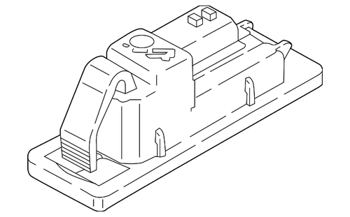 Genuine Infiniti License Lamp 26510-8990C | eBay