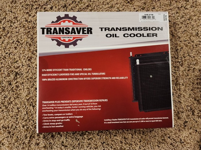 Hayden Transaver Plus Extra Heavy Duty Transmission Cooler 1679 for ...