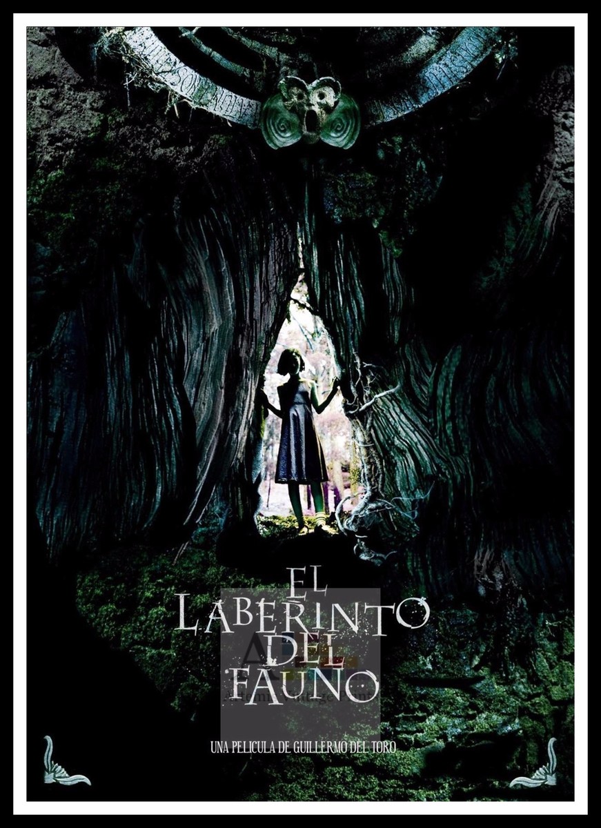 Labirinto Del Fauno Pan's Labyrinth Minimalist Poster Guillermo Del