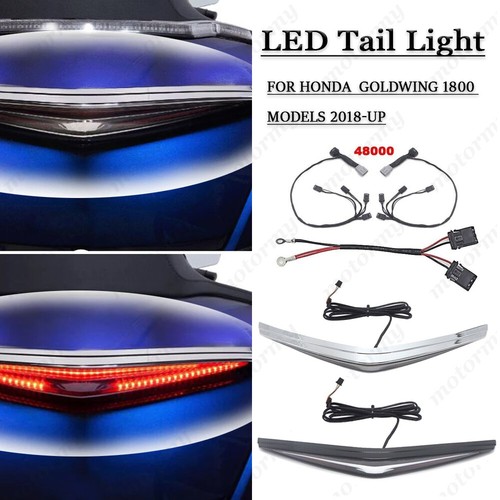 For Honda Gold Wing Tour DCT Rear Trunk Luggage Rack LED Lights Devices ...