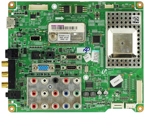 Samsung BN96-09093B Main Board for LN32A450C1DXZA 304845817527 | eBay