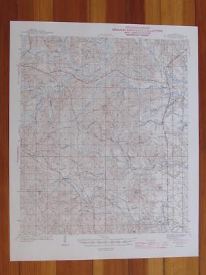 McIntosh Alabama 1944 Original Vintage USGS Topo Map | eBay
