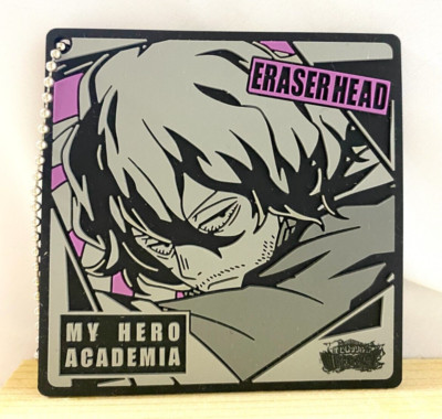 Eraser Head My Hero Academia MHA Rubber Keychain Strap Bandai Namco ...