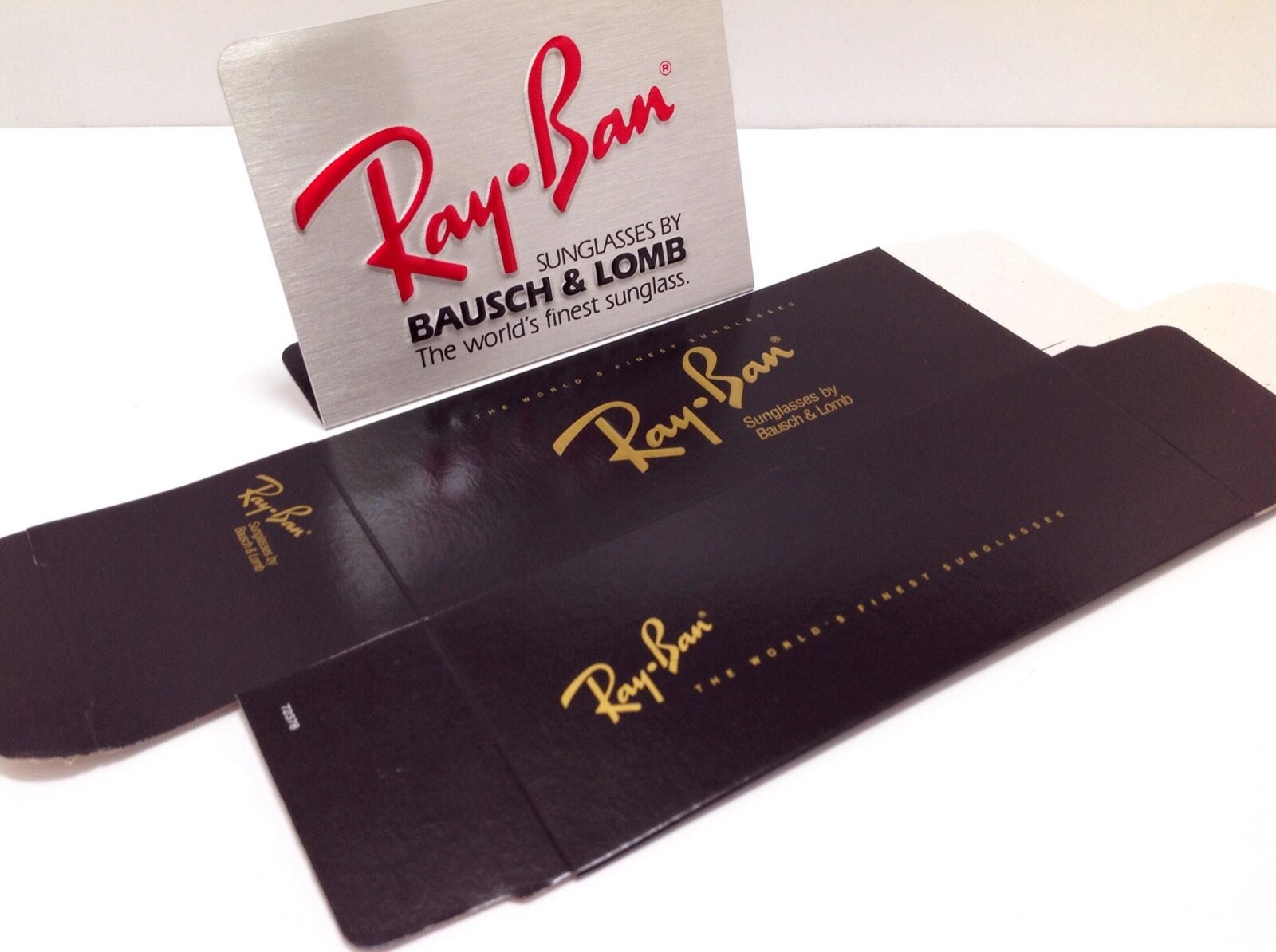 LOT 5 NOS B&L RAY BAN USA BOX FOR AVIATOR SHOOTER GENERAL DIAMOND HARD ...