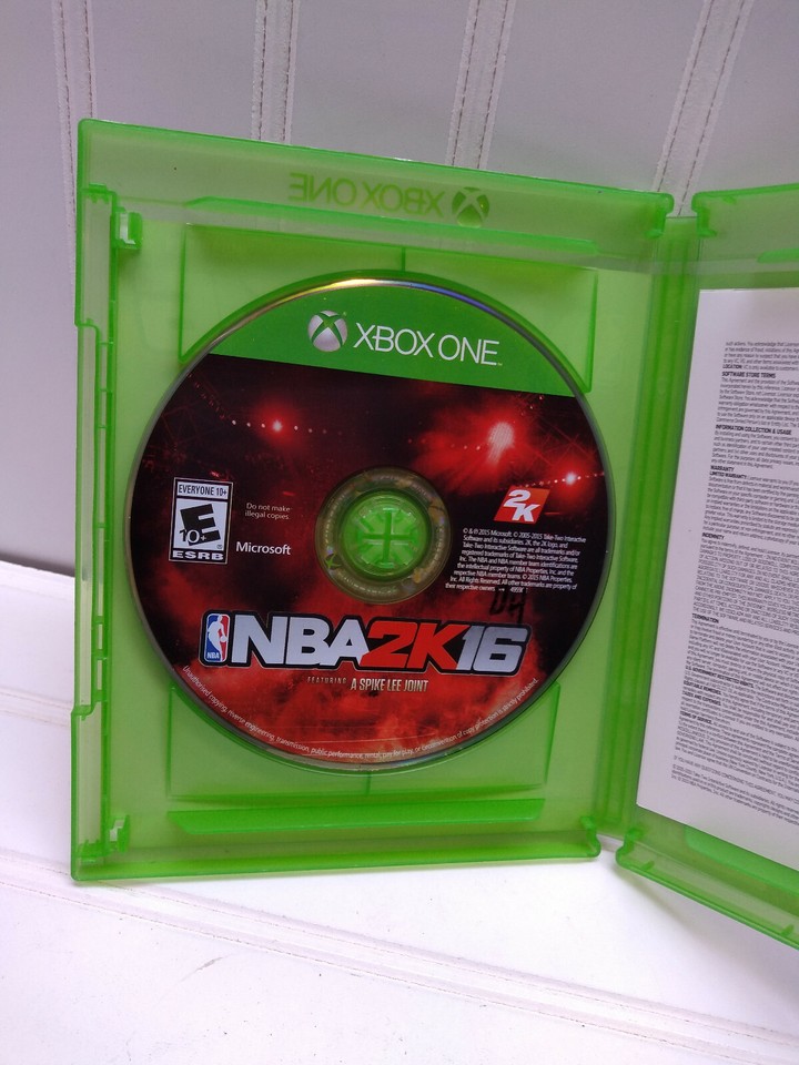 Microsoft XBox One NBA 2K16 Video Game DVD Disc US/Can Consoles | eBay