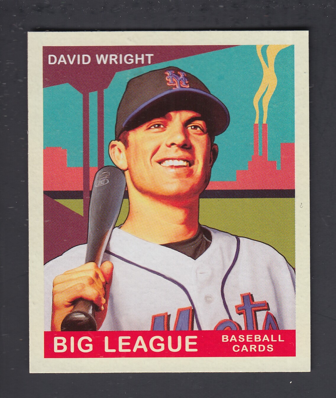 David Wright 2007 Upper Deck Goudey Back Baseball Short Print card #225 ...