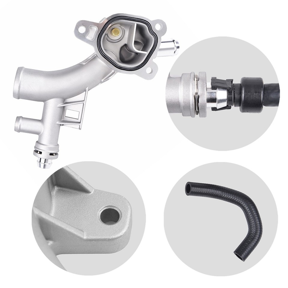Engine Coolant Water Outlet w/ SensorFits for Cruze Chevy Sonic Trax ...