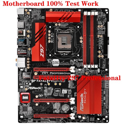 FOR Asrock Fatal1ty Z97 Professional Motherboard Supports 4790K 100% ...