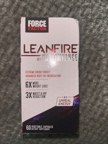 NIB Force Factor LeanFire with Next-Gen Slimvance - 60 Veggie Capsules Exp: 3/27 | eBay