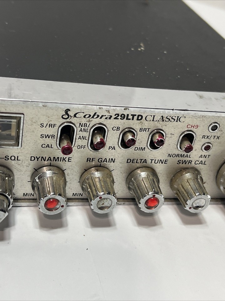 COBRA 29 NW LTD Classic 40 Channel Vintage CB Radio Untested | eBay