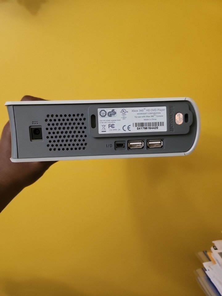 Official Microsoft Xbox 360 HD DVD Drive Player Only - No Cord Untested ...