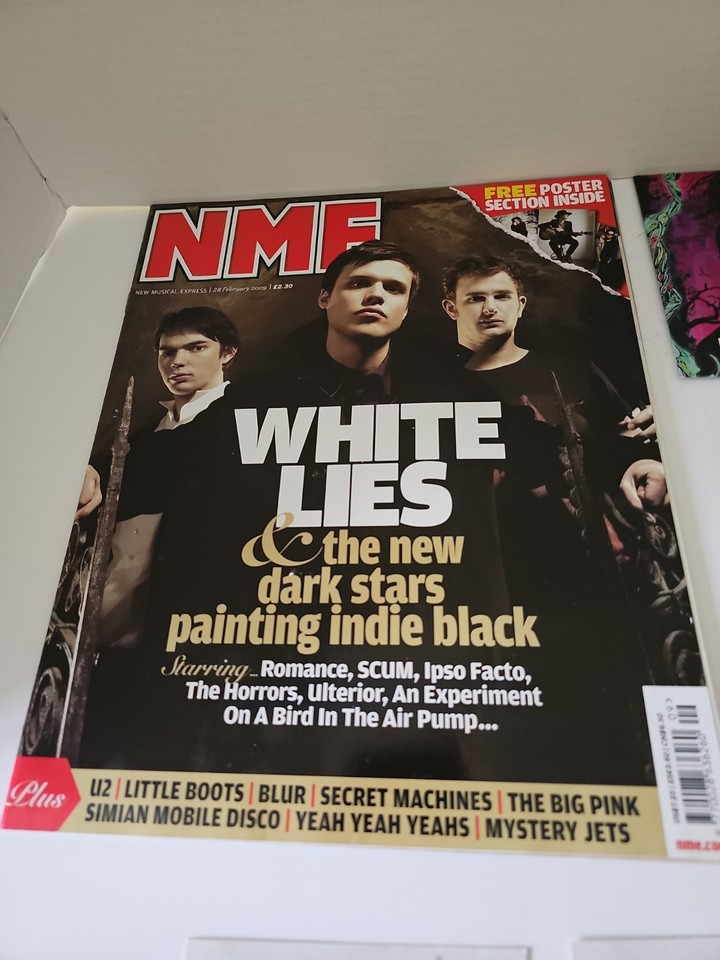 NME Awards 2009 Box Set Magazine Kings of Leon Poster Cure Covers CD ...