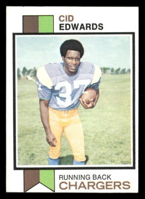 1973 Topps #13 Cid Edwards - EXMT | eBay