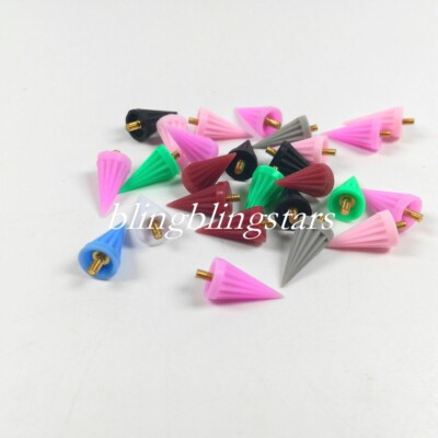Dental Screw Polisher Rubber Prophy Cup Brushes Pointed Polisher ...