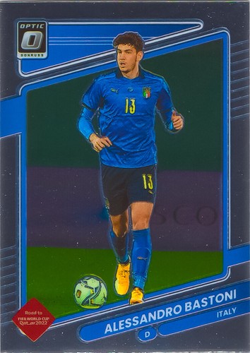 Alessandro Bastoni 2021-22 Donruss Optic Road to World Cup Soccer Card ...
