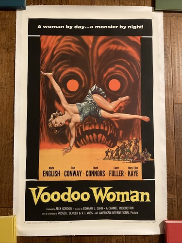 Voodoo Woman - 1957 Original 1Sheet Movie Poster - Marla English | eBay