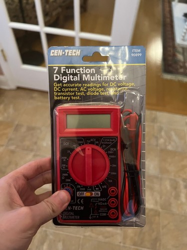 Cen-Tech 7 Function Digital Multimeter | eBay
