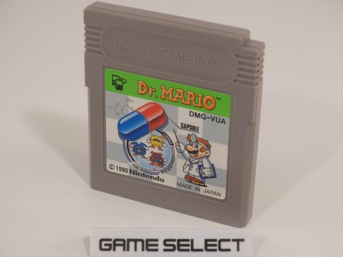 Dr. Mario Dr. Doctor Super Bros Nintendo GAME BOY GB JP Japanese ...