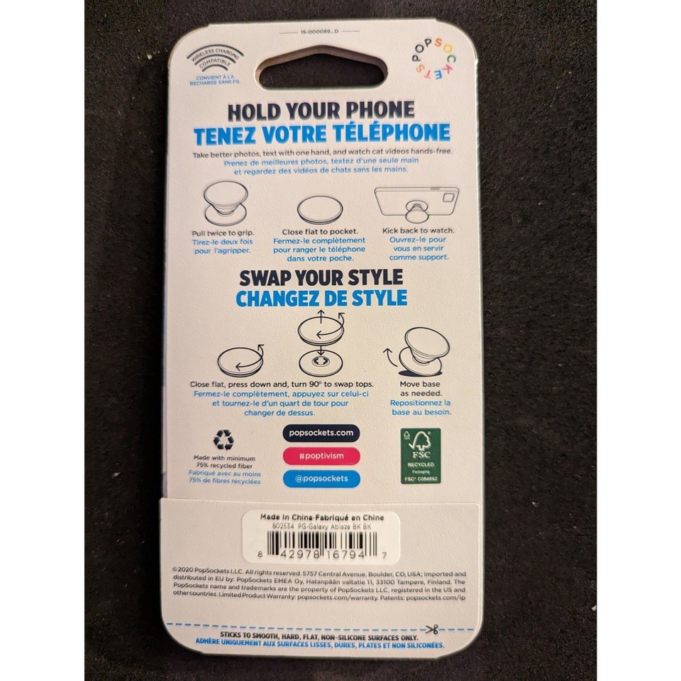 Popsocket Galaxy Ablaze Phone Grip | eBay